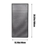 No-Drill Installation Reflective Window Insulation Film - Heat and ...