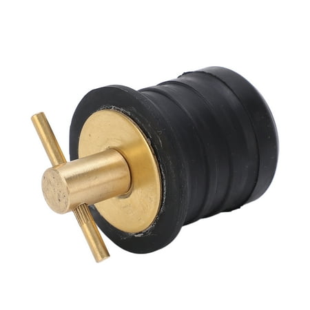 Boat Drain Plug, Rubber Seal Boat Bailer Plug No Deformation Rust ...