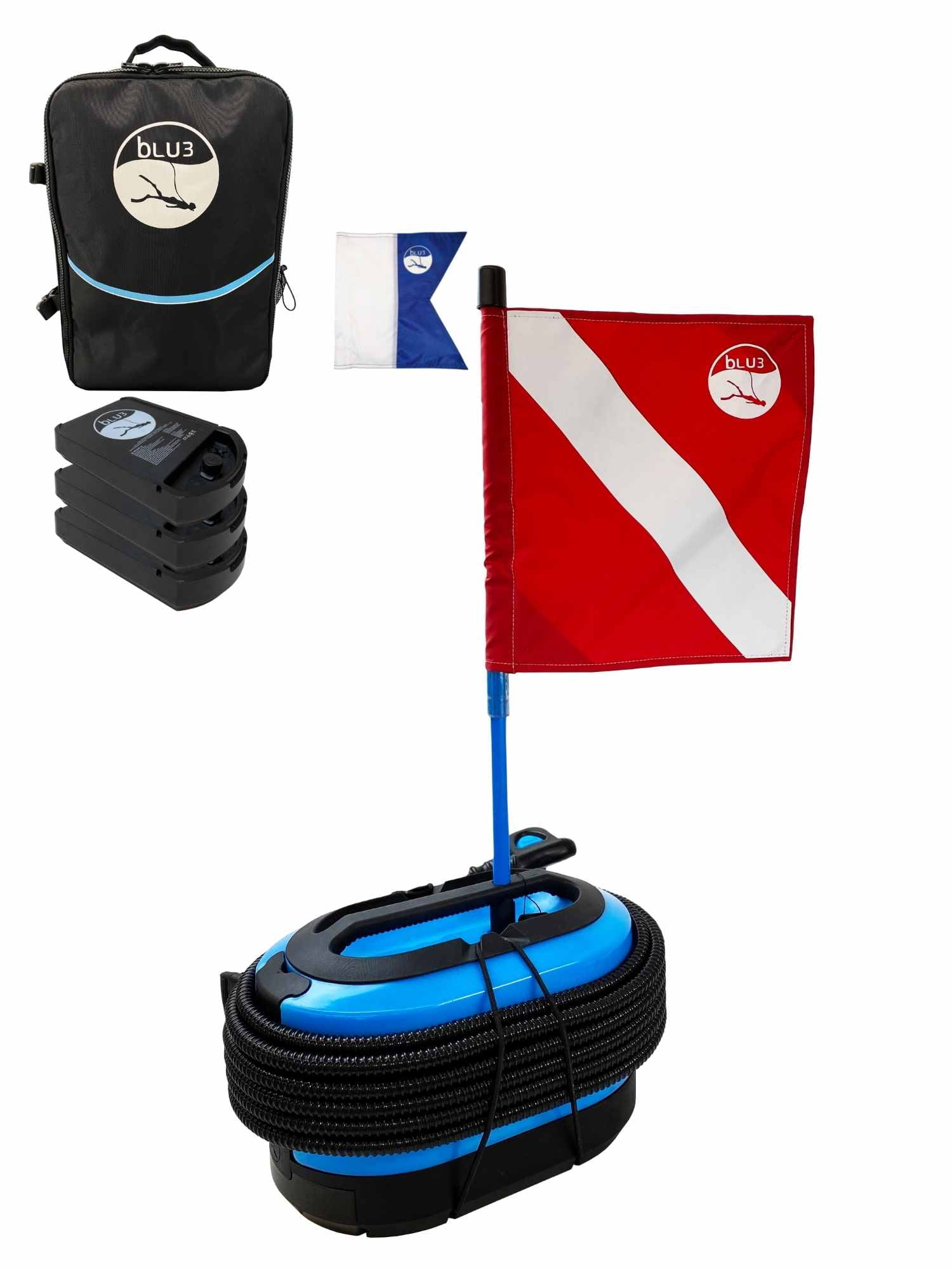 BLU3 Nomad Battery-Powered Dive System (Two Spare Batteries, Don't ...