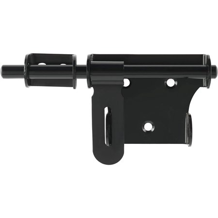 QUETO Door Lock Latch Sliding Door Gate Lock 6 inches with Padlock Hole ...