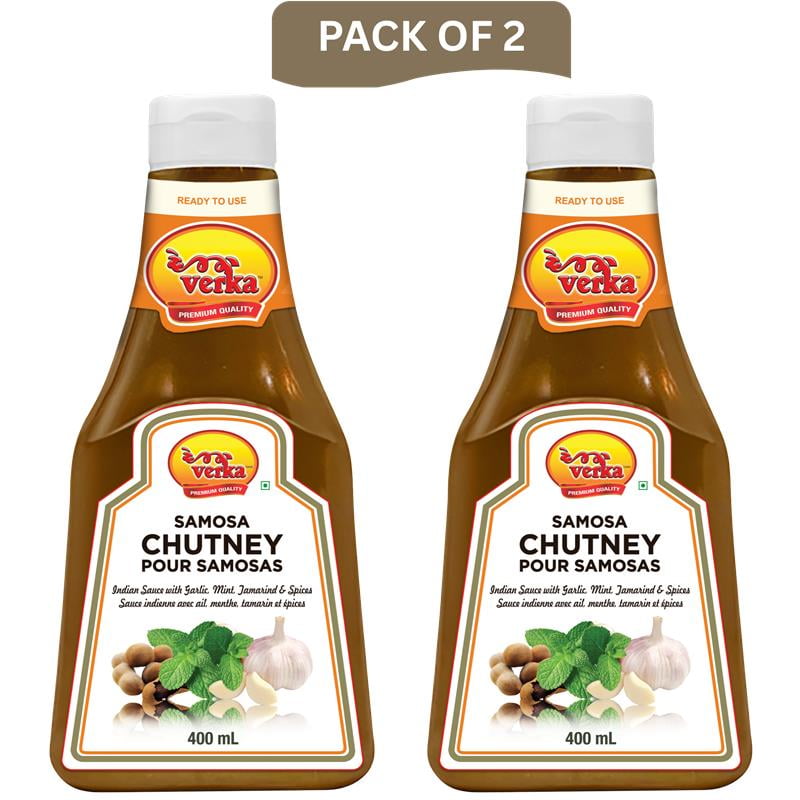 Click here for Verka Samosa Chutney  400ml  Pack Of 2 800ml prices