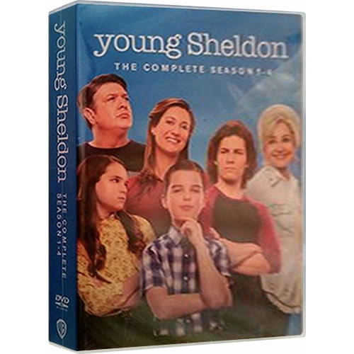 Young Sheldon Complete Series 1-4 (9-Disc DVD) - Walmart.com
