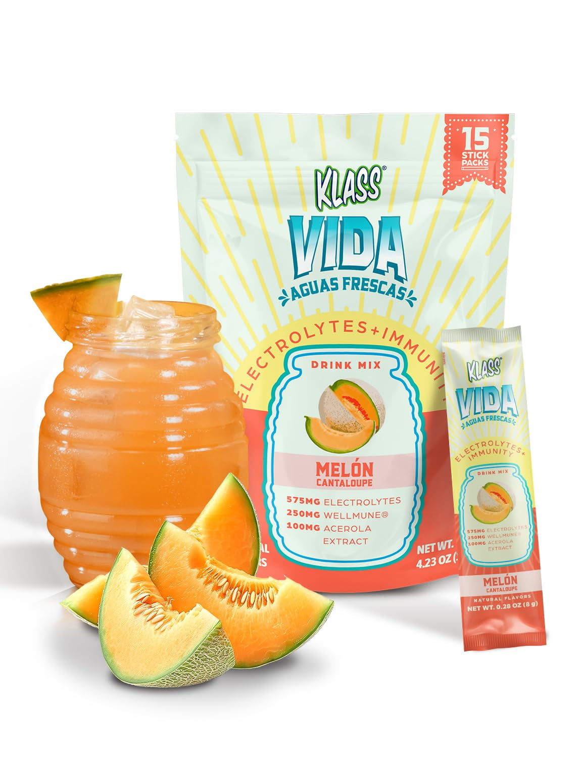 Paquetes de polvo sin azúcar Hydration + Immunity KLASS VIDA | Bodega ...