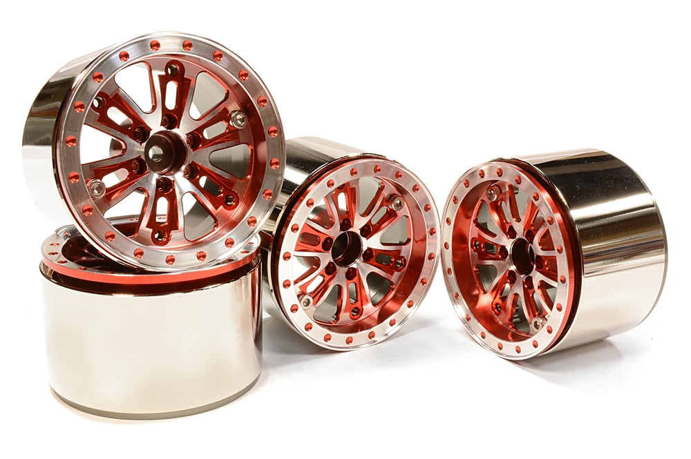 Integy RC Toy Model Hop-ups C25980RED Billet Machined T2 High Mass 2.2 ...