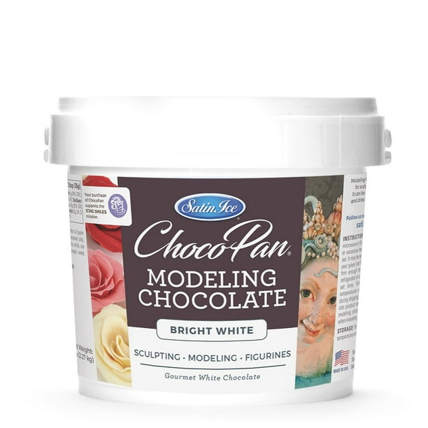 Choco-Pan Bright White Modeling Chocolate - 2.27 kg (5 lbs) - Walmart.ca