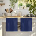 Dish Towels, Navy Blue Absorbent Kitchen Towels 1 PC, Pure Solid Color ...