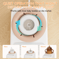YunBaby Waterless Baby Bottle Shaker and Warmer, Fast Bottle Warming ...