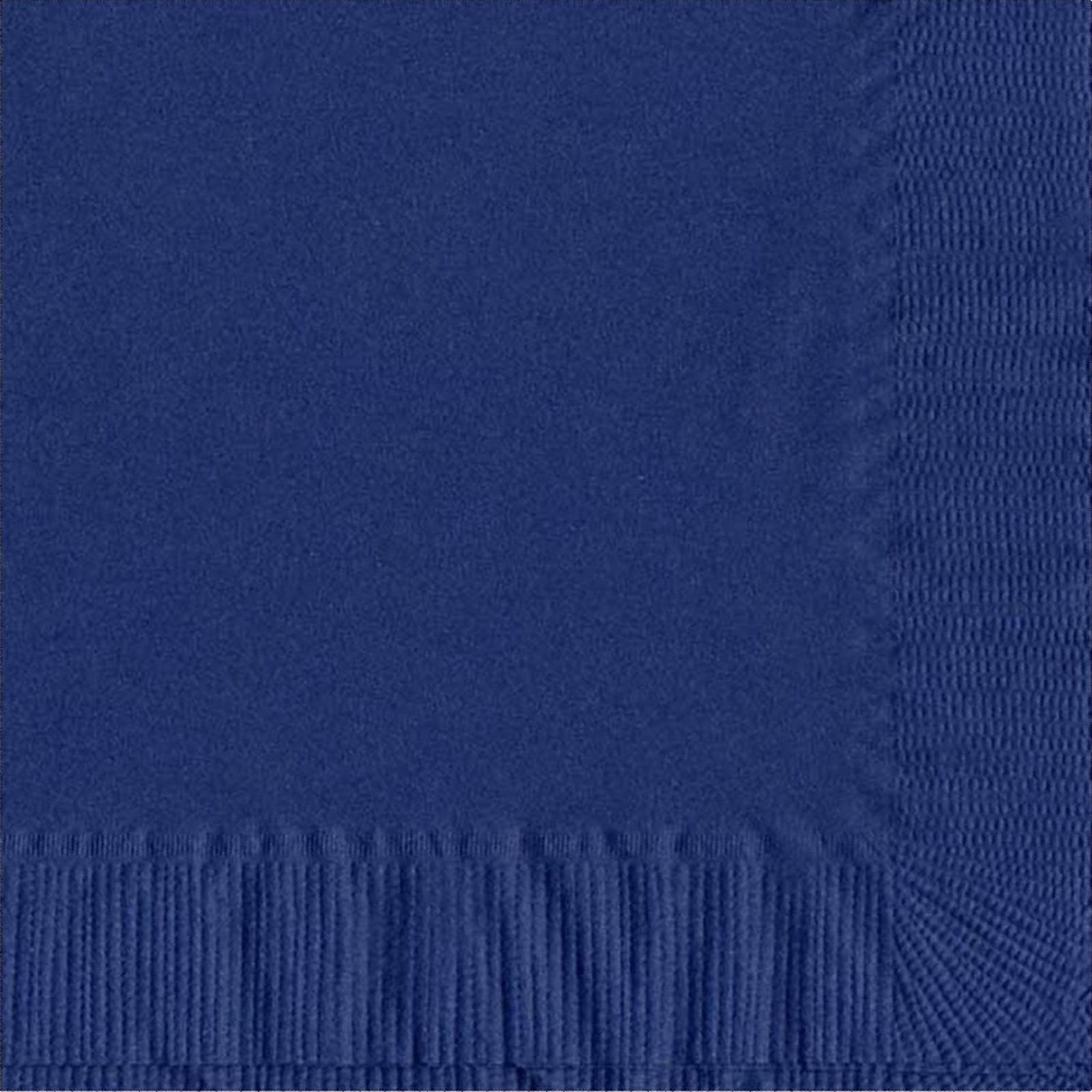 200 - (4 Pks of 50) 2 Ply Plain Solid Colors Luncheon Dinner Napkins ...