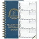 Rediform Wirebound Message Book, 5 x 2 3/4, Two-Part Carbonless, 600 ...