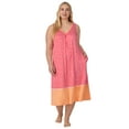 Secret Treasures Women's Midi Knit Nightgown, Comfortable Sleepwear ...