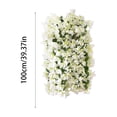 POLISE Spaces Artificial Blue Bougainvillea Wall Hanging 39.4 Inch ...