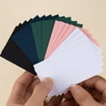 100 Sheets Thick White Cardstock Paper, 250GSM Heavy Blank Cards for ...