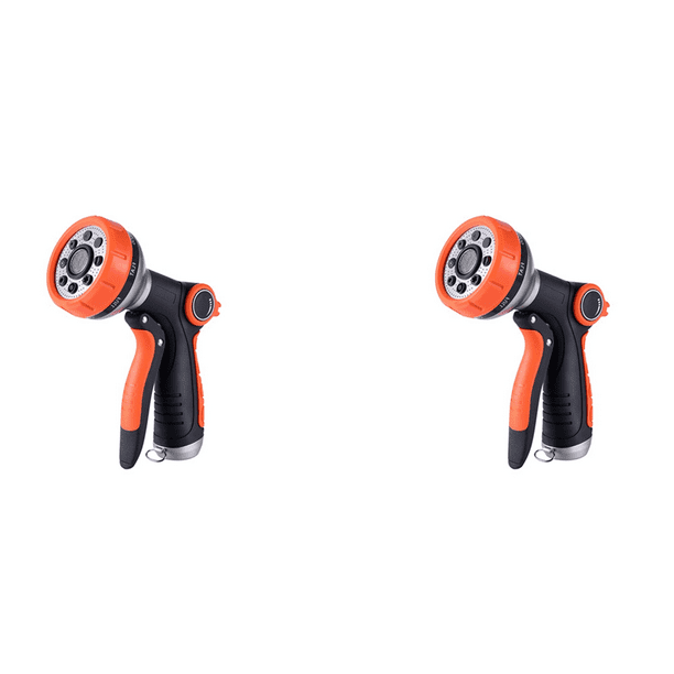 2X Hose Nozzle Spray Nozzle with Water Volume Control Valve High ...