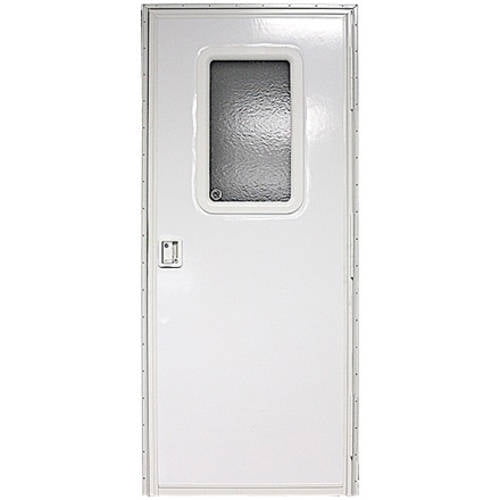 24" x 76" RH Square Entry Door, Polar White - Walmart.com