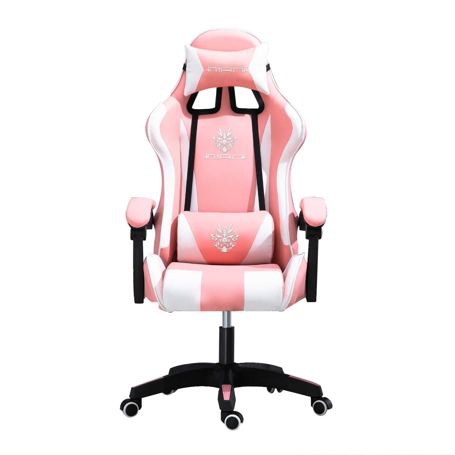 Silla Gamer Reclinable Ergonómica Ajustable Para PC Gaming Rosa Marca ...