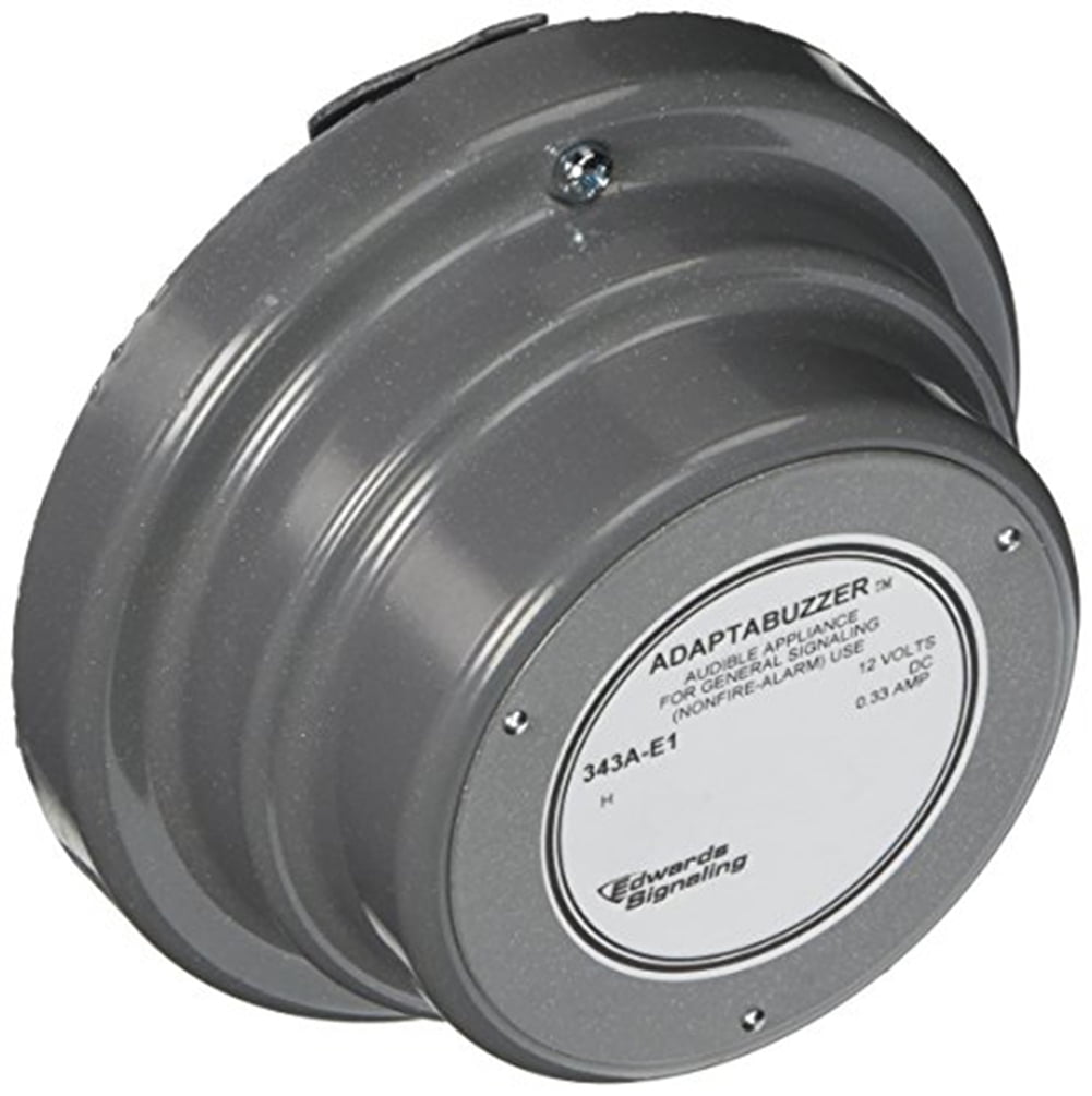 Edwards Signaling 343A-E1 BUZZER 12VDC - Walmart.com