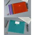 A 4 Clear Document Organizers File Folder with 11 Hole Edges Paper ...