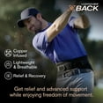 Free Shipping! Copper Fit Support Lumbar Brace for Lower Back Pain with ...