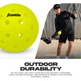 Franklin Sports X-40 Outdoor Pickleballs - Official Size - Optic - 36 ...