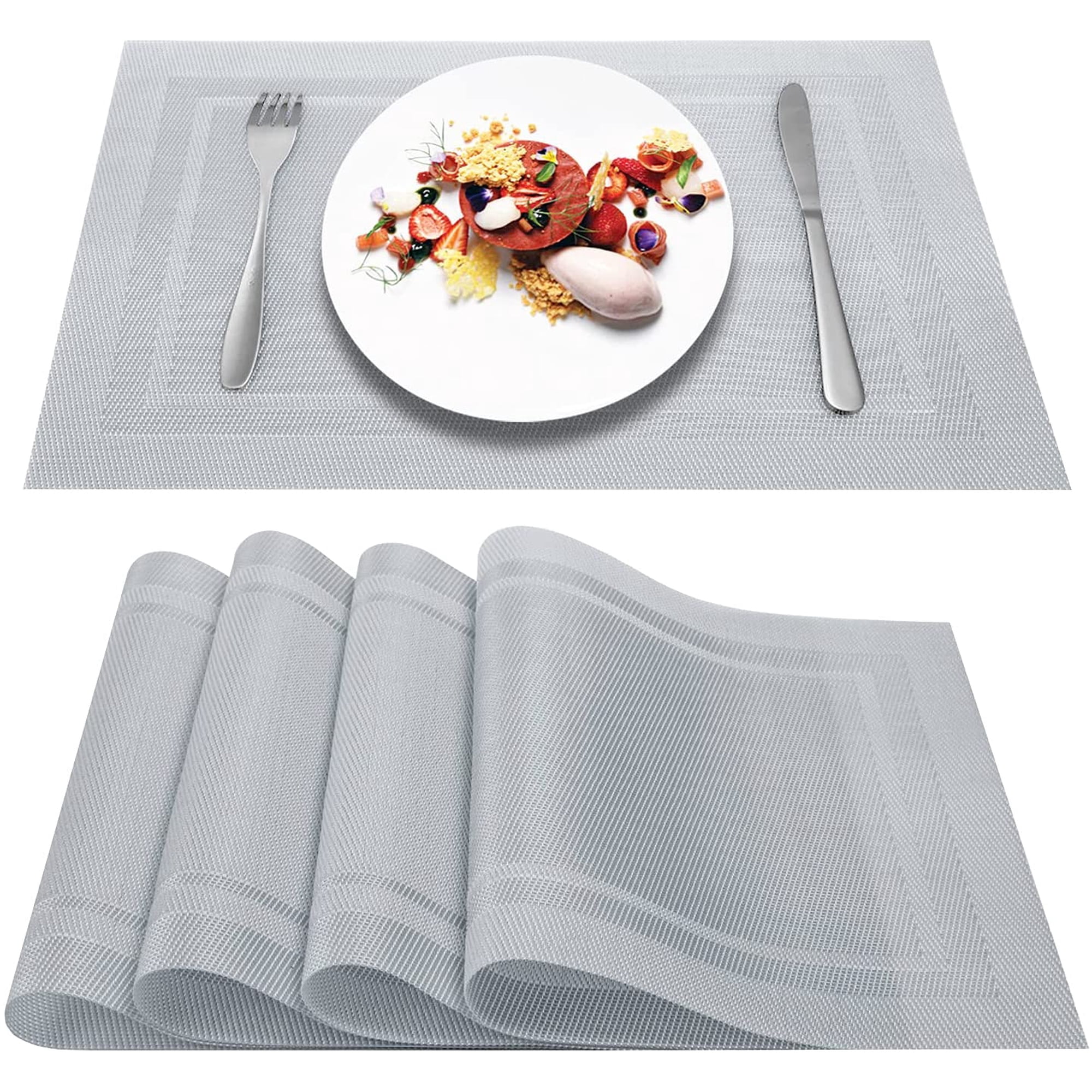 Click here for Nielieping Placemats Set Of 4  Woven Placemats For... prices