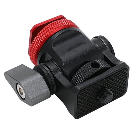 Field Monitor Holder, Anti Scratch 1/4in Screw Swivel 360° Knob ...