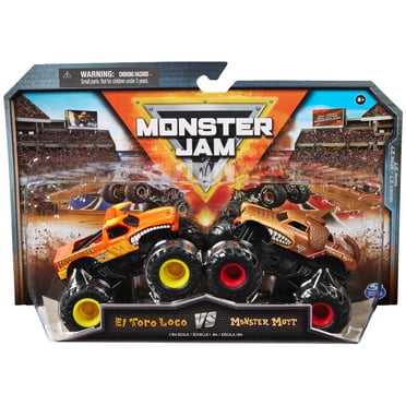 Monster Jam, Official Lumberjack Vs. Axe Die-Cast Monster Trucks, 1:64 ...