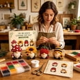 4pcs Gnome Bead Art Diy Kits with Full Accessories and Detailed ...