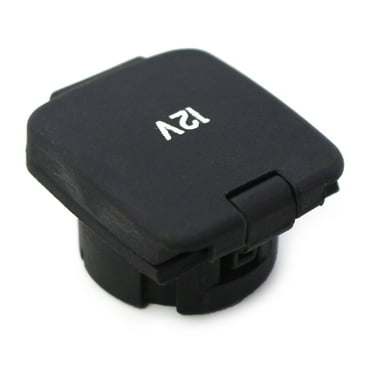 Ever Start Auto Auxiliary Dual 12 Volt Power Outlet Black for Vehicles ...