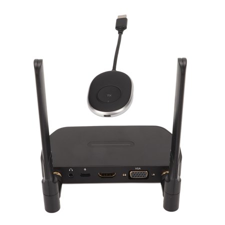 Wireless Video Extender Kit, 8 TX To 1 RX Dual Antenna Delayless 4K HD ...