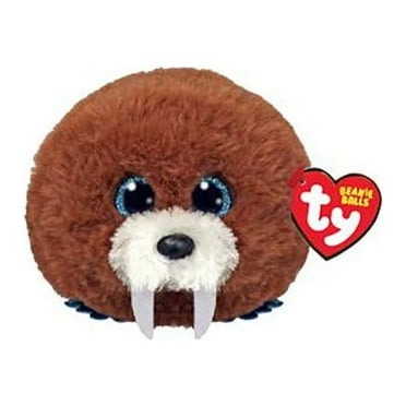 TY Puffies (Beanie Balls) Plush - WHODINI the Owl (3 inch) - Walmart.com