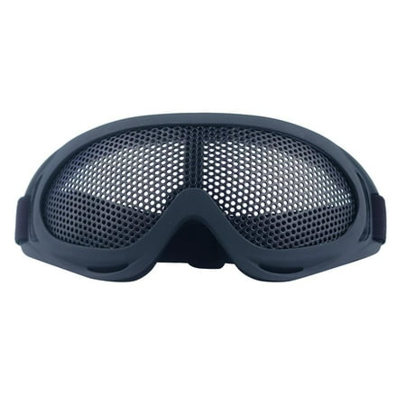 Peggybuy Hunting Goggles Steel Wire Mesh Outdoor Eyes Protector Safe ...