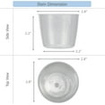 6 Pack Rice Measuring Cups Clear Plastic Cups for Rice Cooker ...