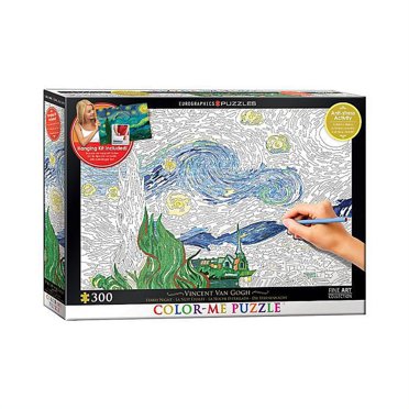 Eurographics Color-Me Puzzle™ Fine Art Collection Gustav Klimt Tree of ...
