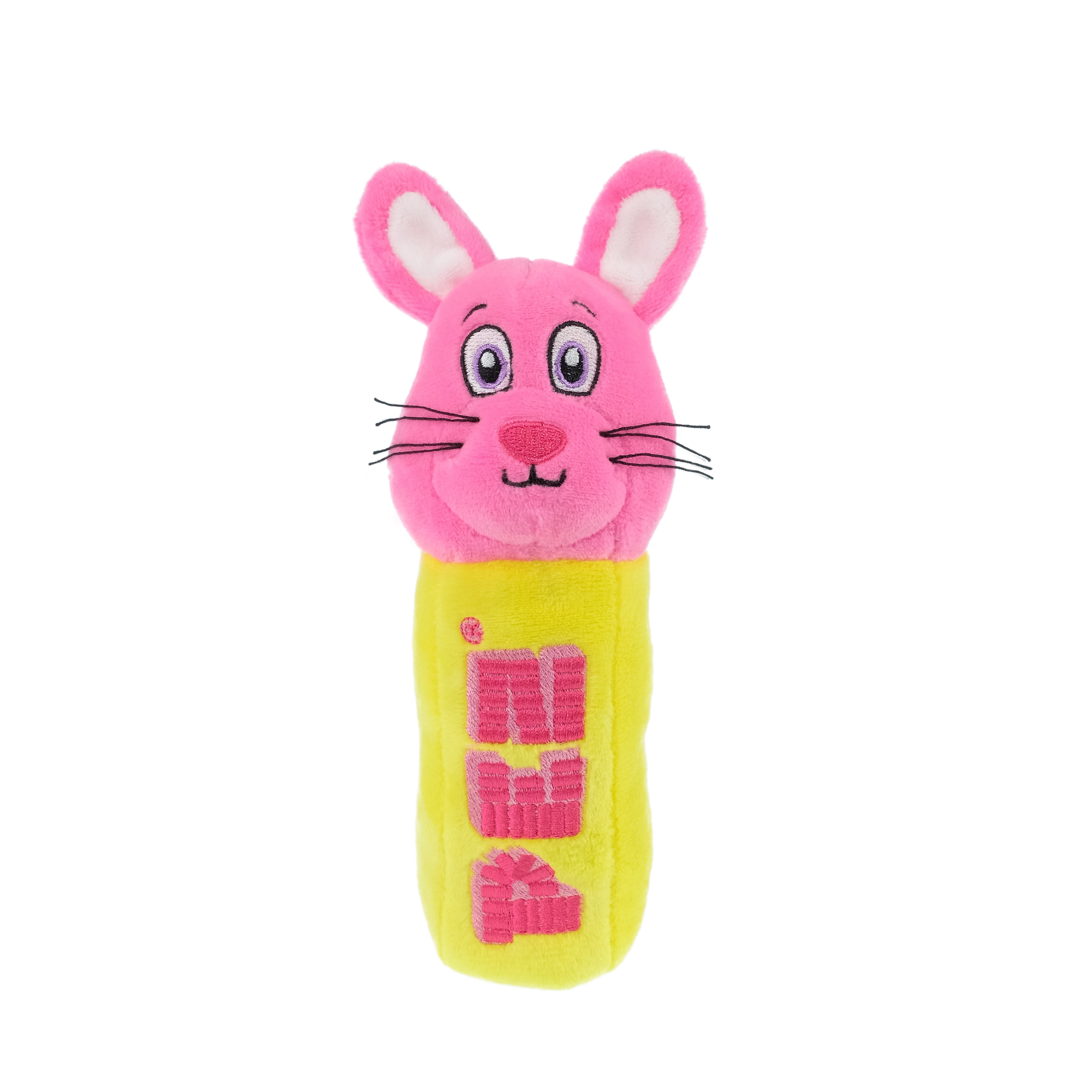 PEZ Bunny Easter Plush, 7.25 inches Tall, Pink - Walmart.com
