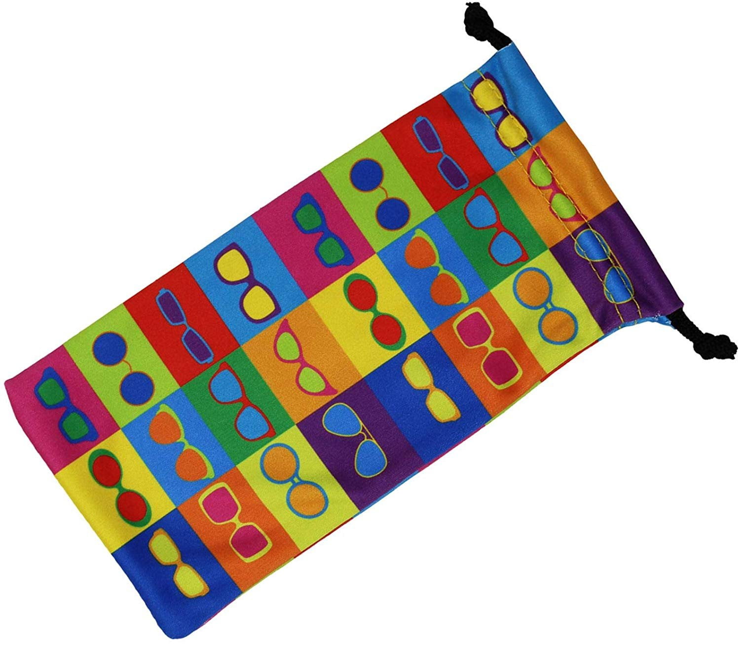 3 Pack Eyeglass Pouch Drawstring, Glasses Case Soft For Women Men ...