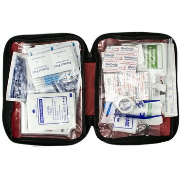 DormDoc 175 Piece First Aid College Emergency Kit -Red - Walmart.com