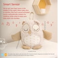 Cloud B | Nighty Night Owl Smart Sensor | Plush Soother with Soothing ...