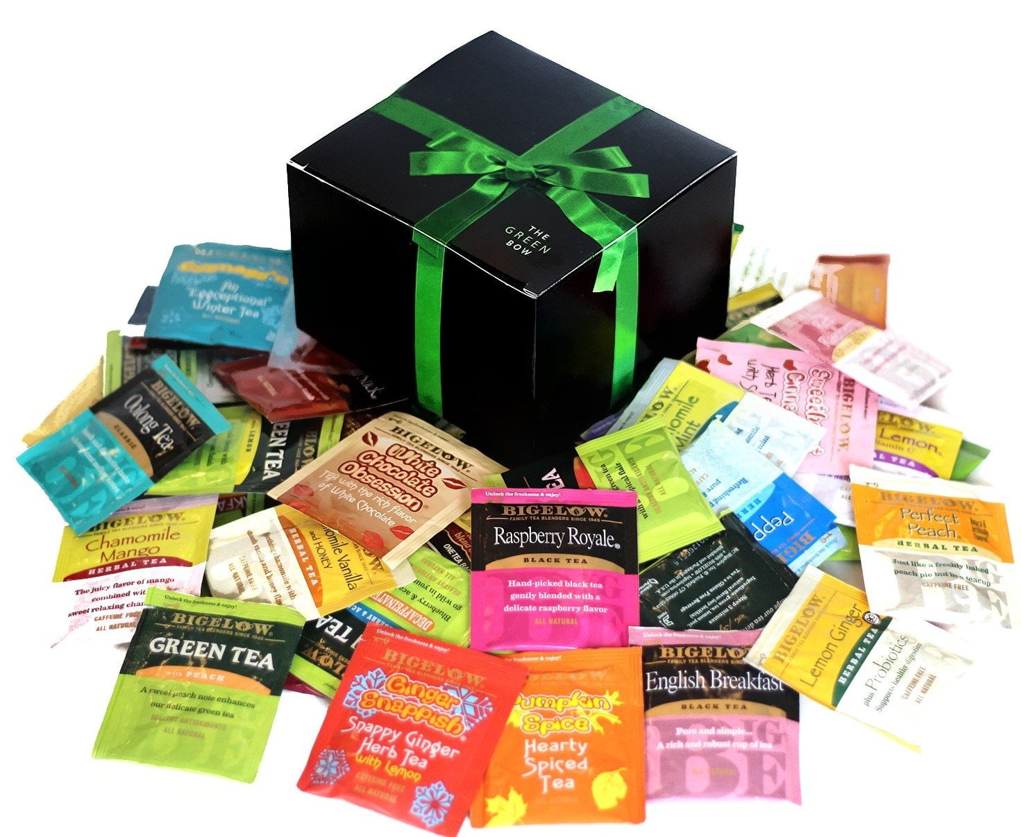 Bigelow-Tea Bags Sampler Assortment, 48 Individual Flavors Of Teas ...