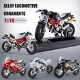 1:18 Scale Alloy Motorcycle Model, Street & Sport Bike Replica with ...