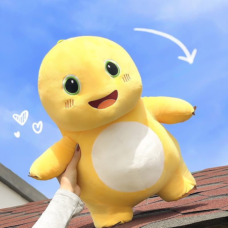 Cute Yellow Stuffed Animal Plush Toy, Adorable Soft Plush Toys,Kawaii ...