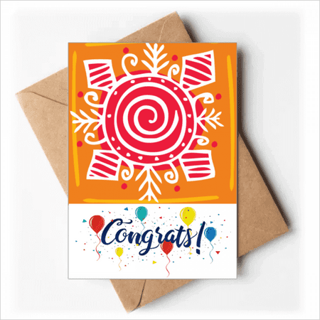 Vortex Mexico Totems Ancient Civilization Wedding Cards Congratulations ...
