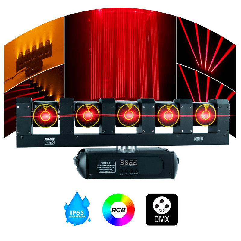 Barra Laser Rojo 500 MwY Led Ambar 5w Smr Pro Boster Dmx | Walmart en línea
