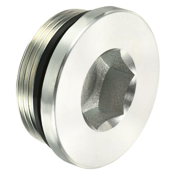 Uxcell G1-1/2 Internal Hex Head Pipe Fitting Plug, Male Thread 45 ...