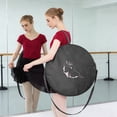 108cm Ballet Tutu Garment Bag, Black Dance Costume Storage Bag with ...