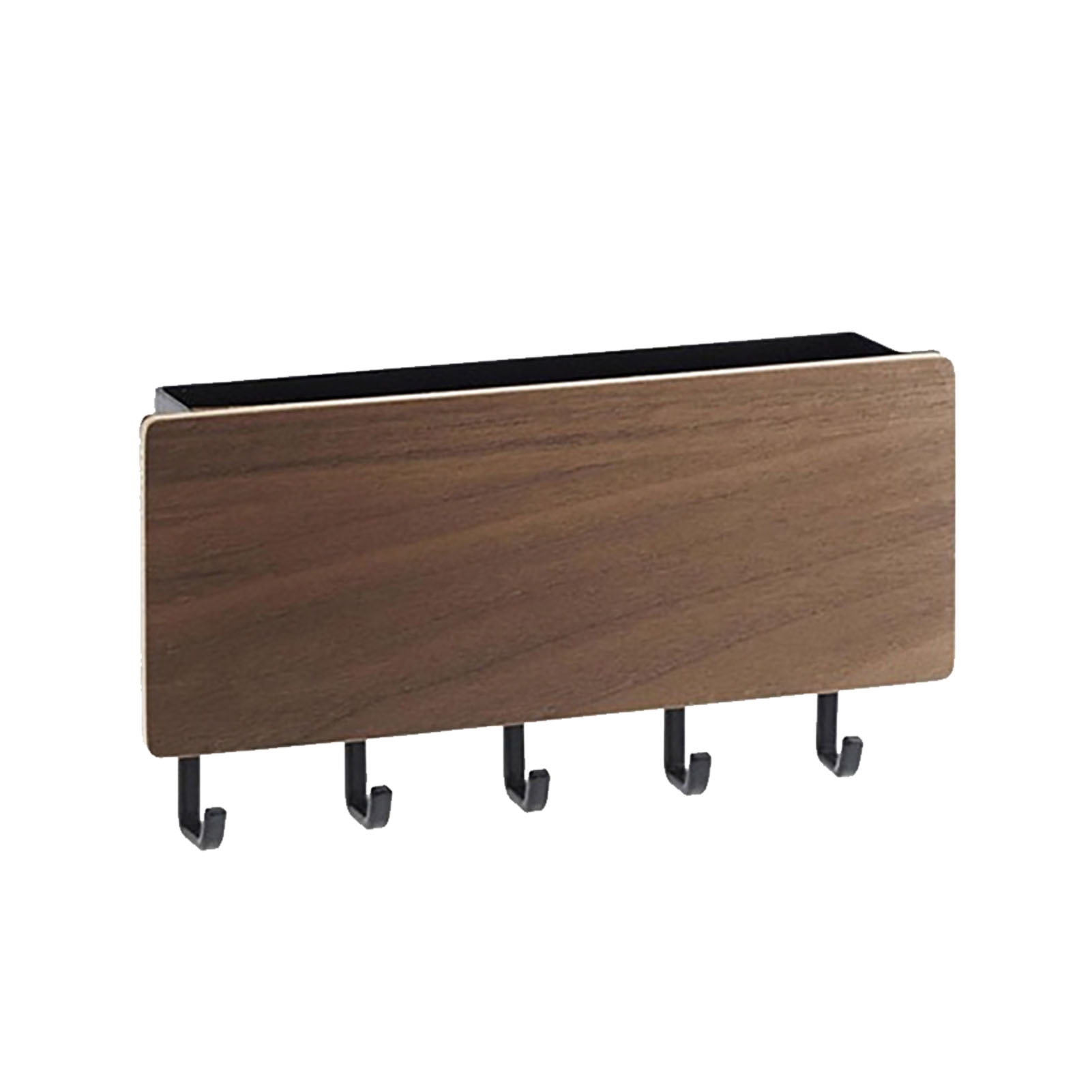 Click here for Fyydes Wooden Key Holder Mail Organizer With 5 Hoo... prices