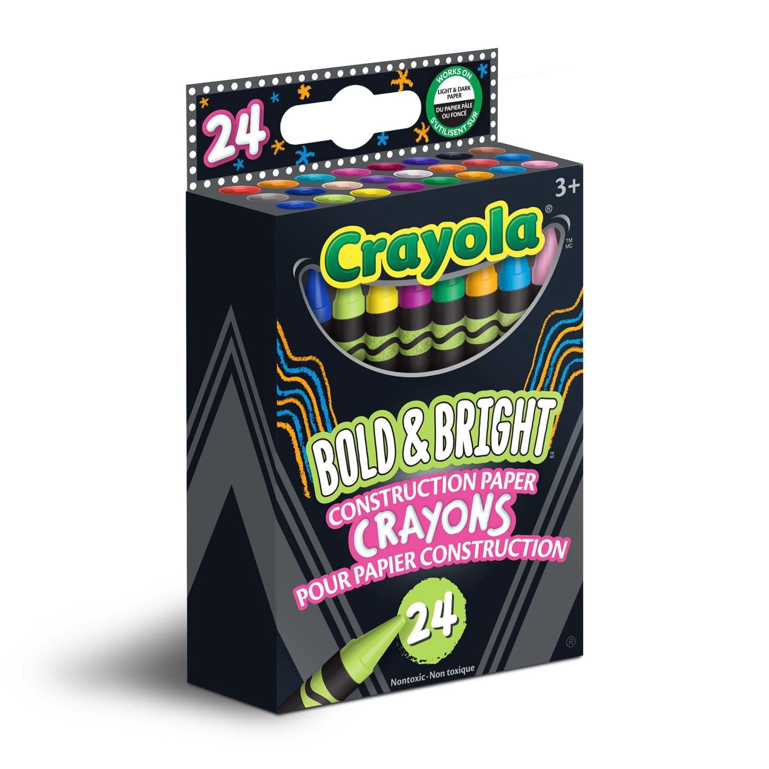 Click here for Crayola Bold & Bright Construction Paper Crayons... prices