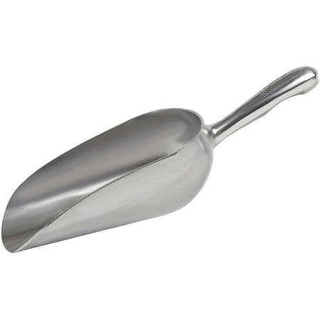 Cast Aluminum Utility Scoop - Round Bottom, Ice Scoop For Multi-purpose ...
