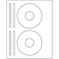 Business Source Laser Inkjet Printable CD DVD Labels, White, 300 Pack ...