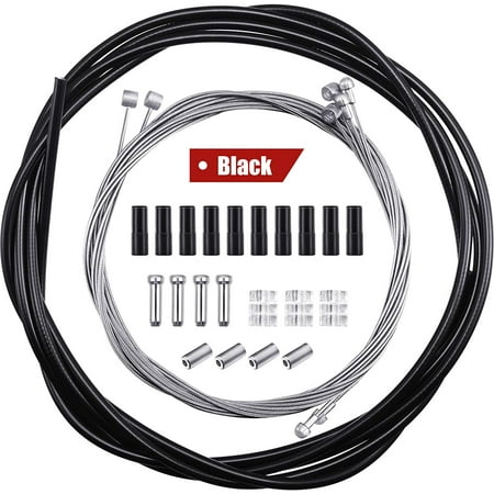 4 Pieces Universal Bike Inner Brake Cable Housing Kit Bicycle Brake ...