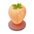 Strawberry Night Light, Cute Silicone Strawberry Lamp, LED Cute Night ...